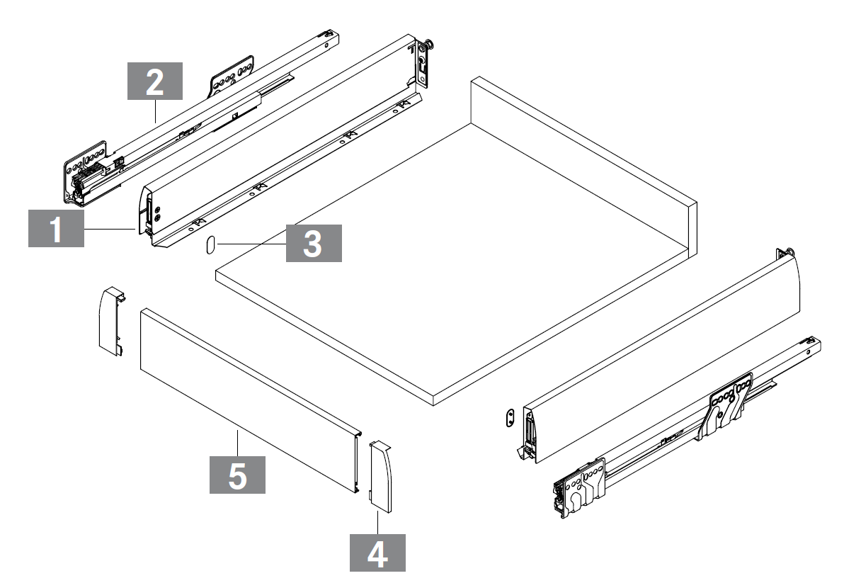 Nova Pro Deluxe Inset Drawer System (H90) – ATCO sal